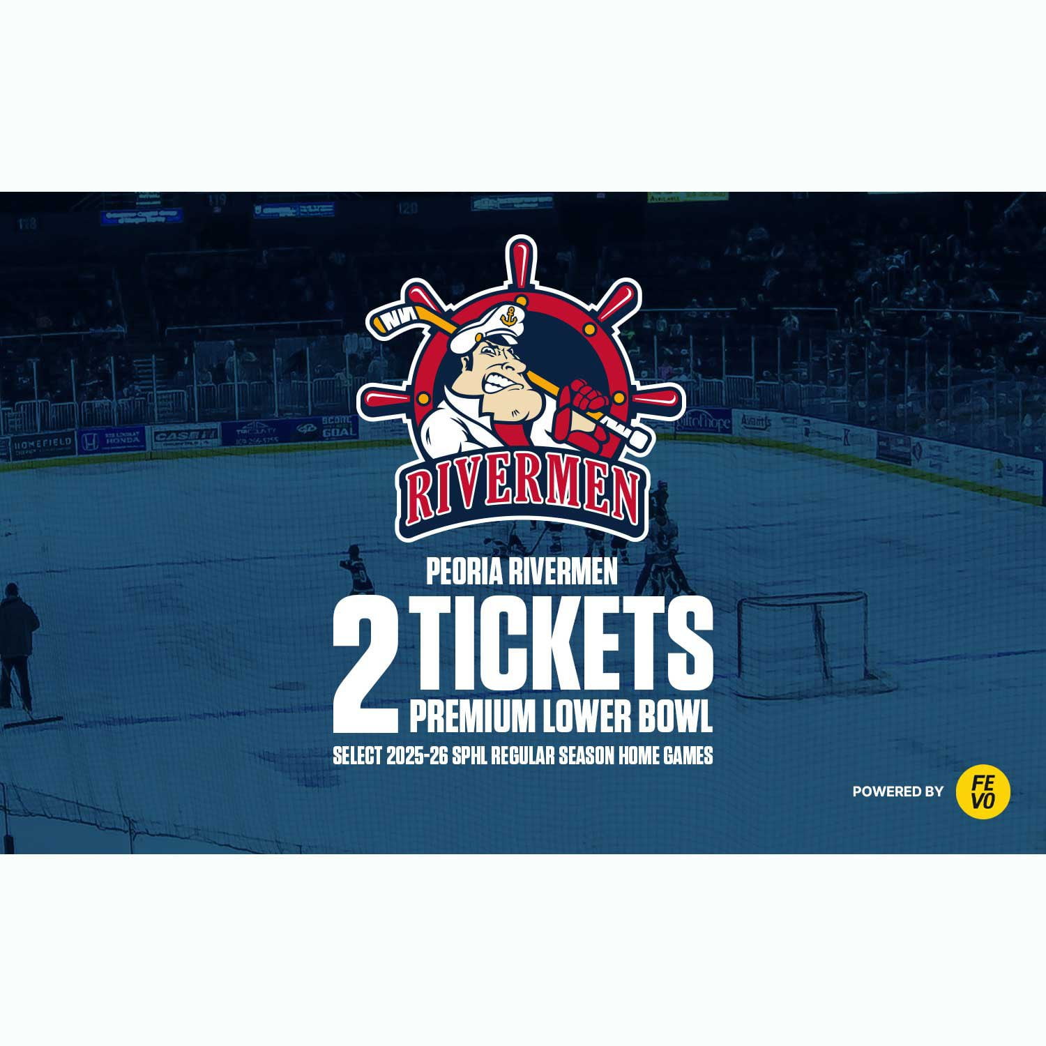 IHL Peoria Rivermen, Two (2) Premium Lower Bowl Tickets eVoucher ...