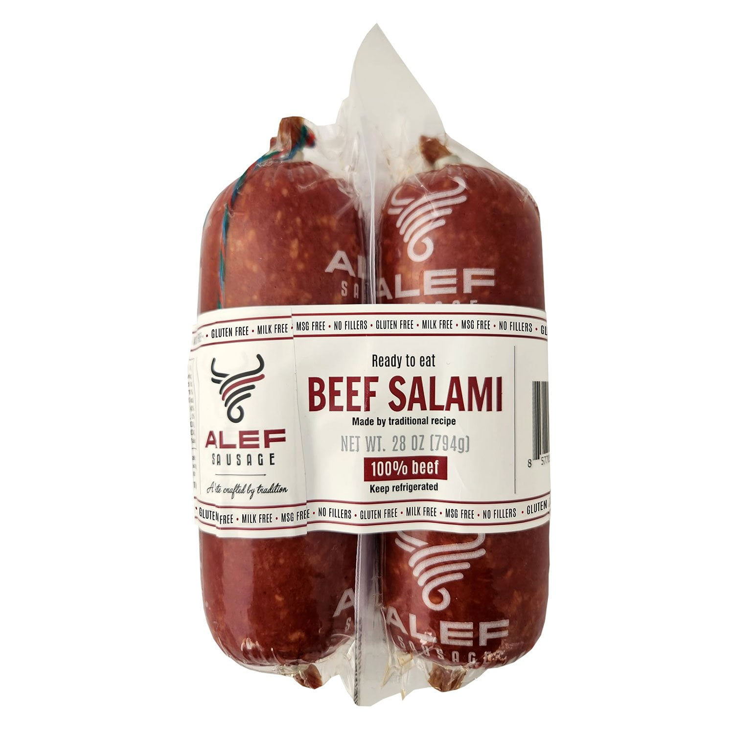 Alef Sausage Beef Salami, 14 oz., 2 pk. - Samsclub.com