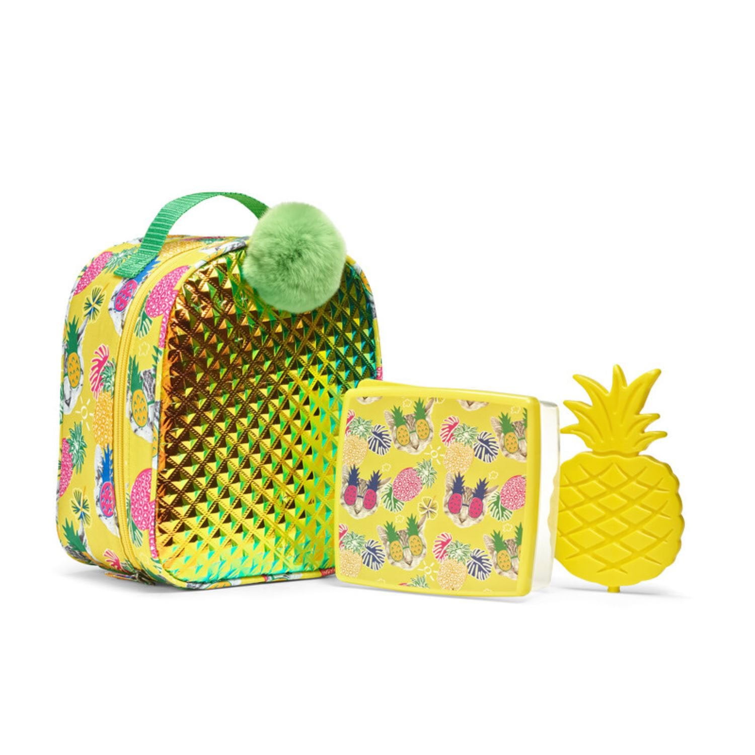 Fit + Fresh 3-Piece Novelty Insulated Lunch Bag Kit, Assorted Shapes ...