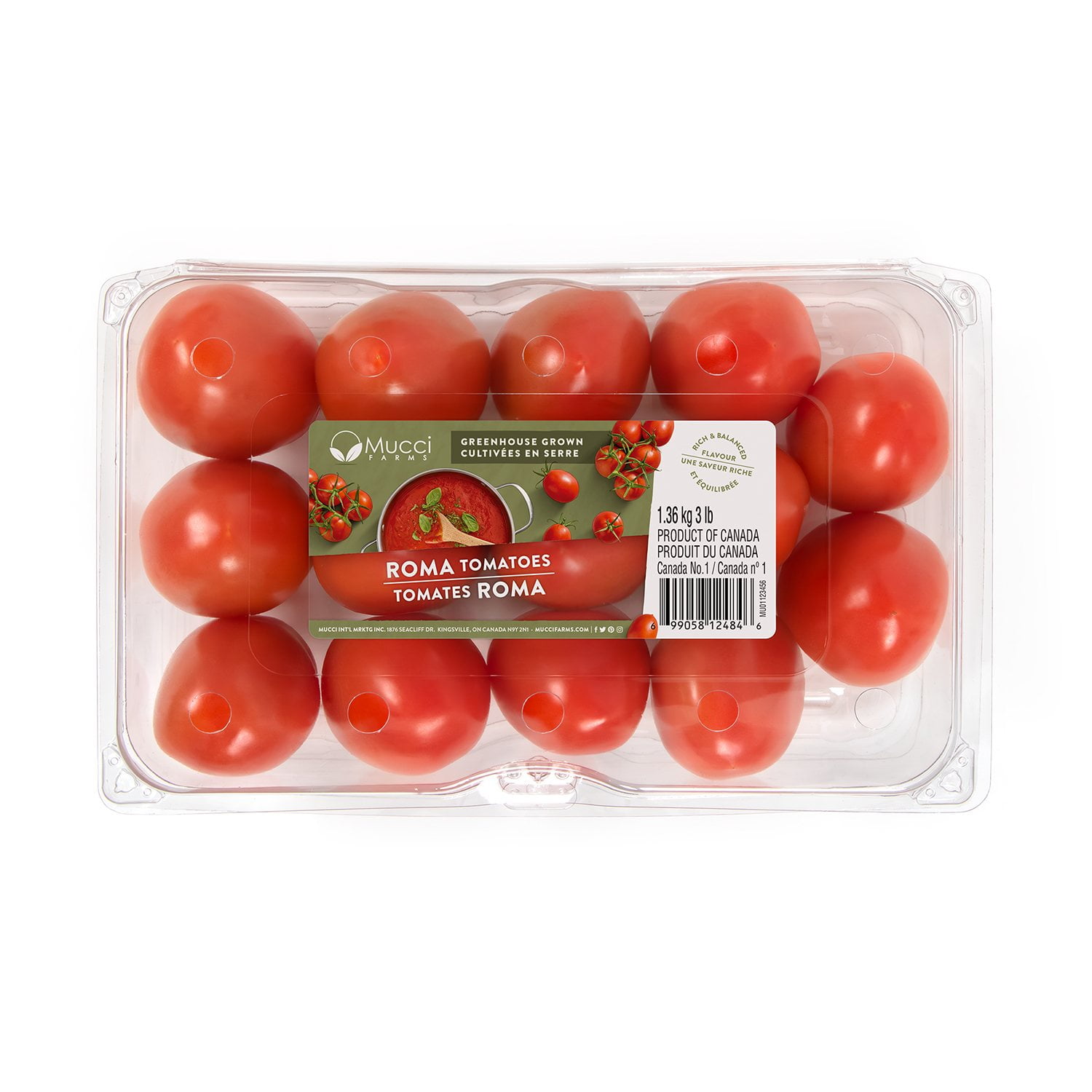 Mucci Farms Roma Tomatoes, 3 lbs. - Samsclub.com