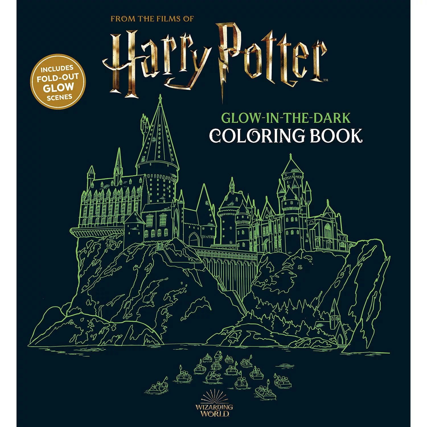 Harry Potter Glow in the Dark Coloring Book, Paperback - Samsclub.com