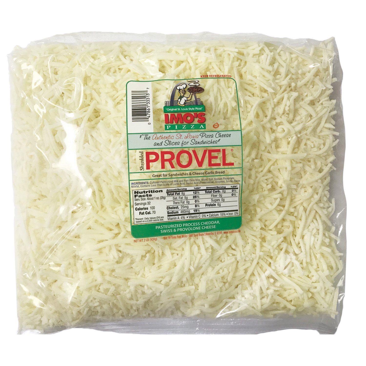 Imo's Pizza Provel Cheese, Shredded 32 oz. - Samsclub.com