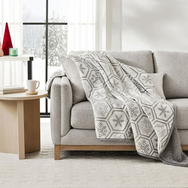 Member’s Mark Holiday Plush Throw, 60” x 70”, Assorted Designs ...