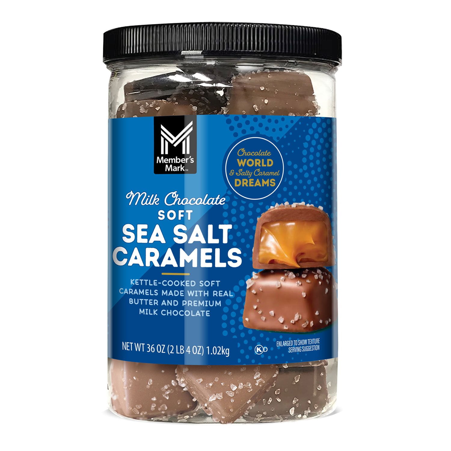Member's Mark Milk Chocolate Sea Salt Caramels, 36 oz. - Samsclub.com