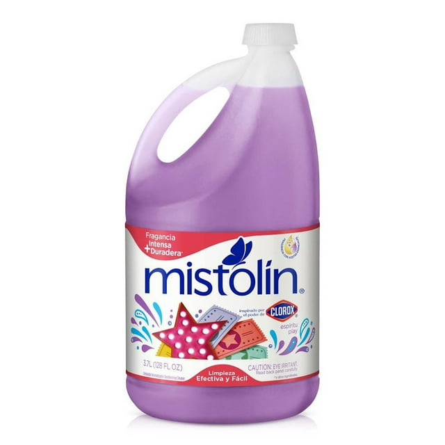 Mistolín with Clorox Multi-Purpose Cleaner, Spirit Play, 128 oz ...