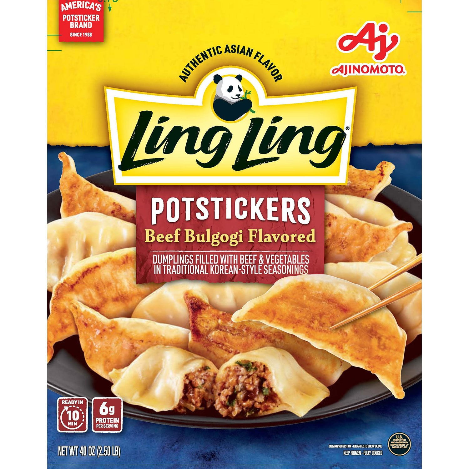 Ling Ling Beef Bulgogi Flavored Potstickers, Frozen, 40 oz. - Samsclub.com