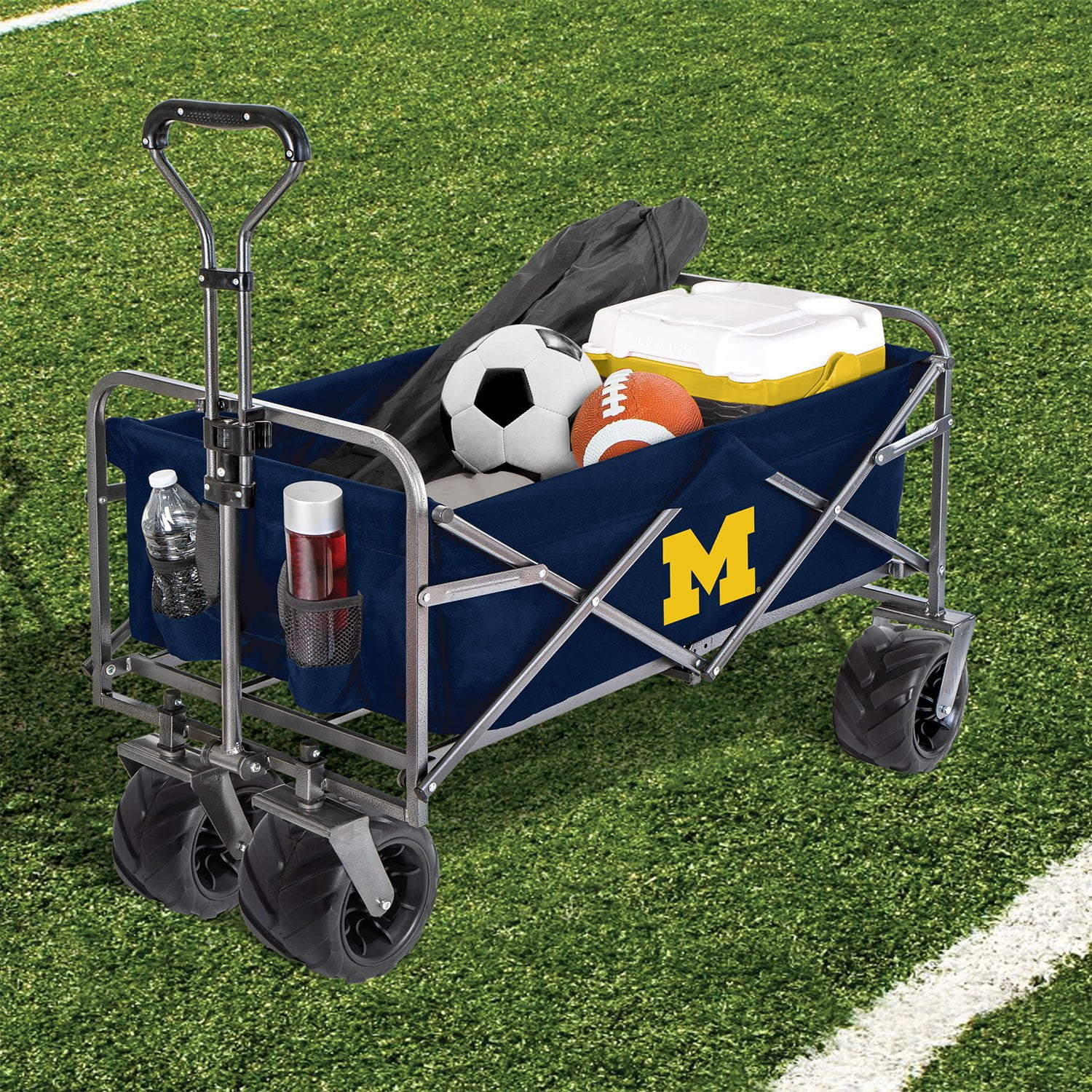 Smart Design NCAA Heavy-Duty Collapsible Sports Wagon - Samsclub.com