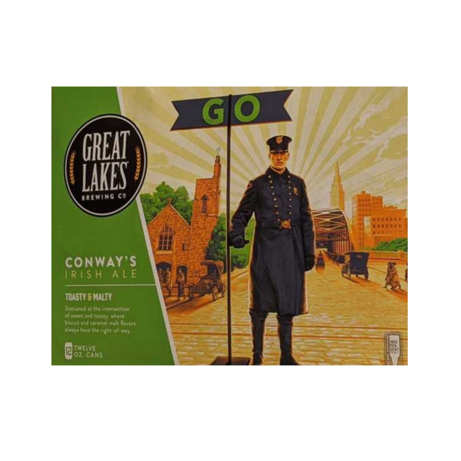 Great Lakes Seasonal Conway's Irish Ale Beer, 12 fl. oz. can, 12 pk ...