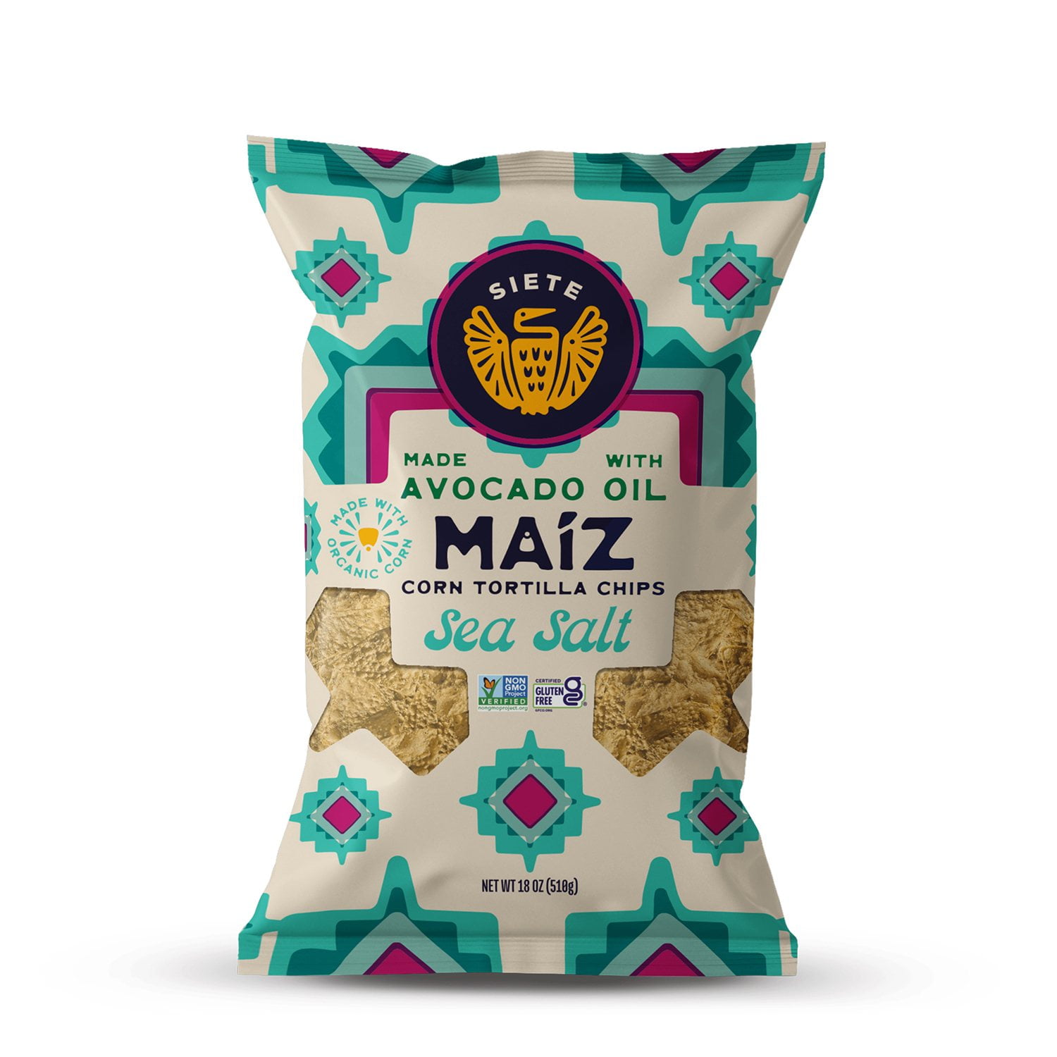 Siete Maiz Sea Salt Corn Tortilla Chips 18 Oz Samsclub