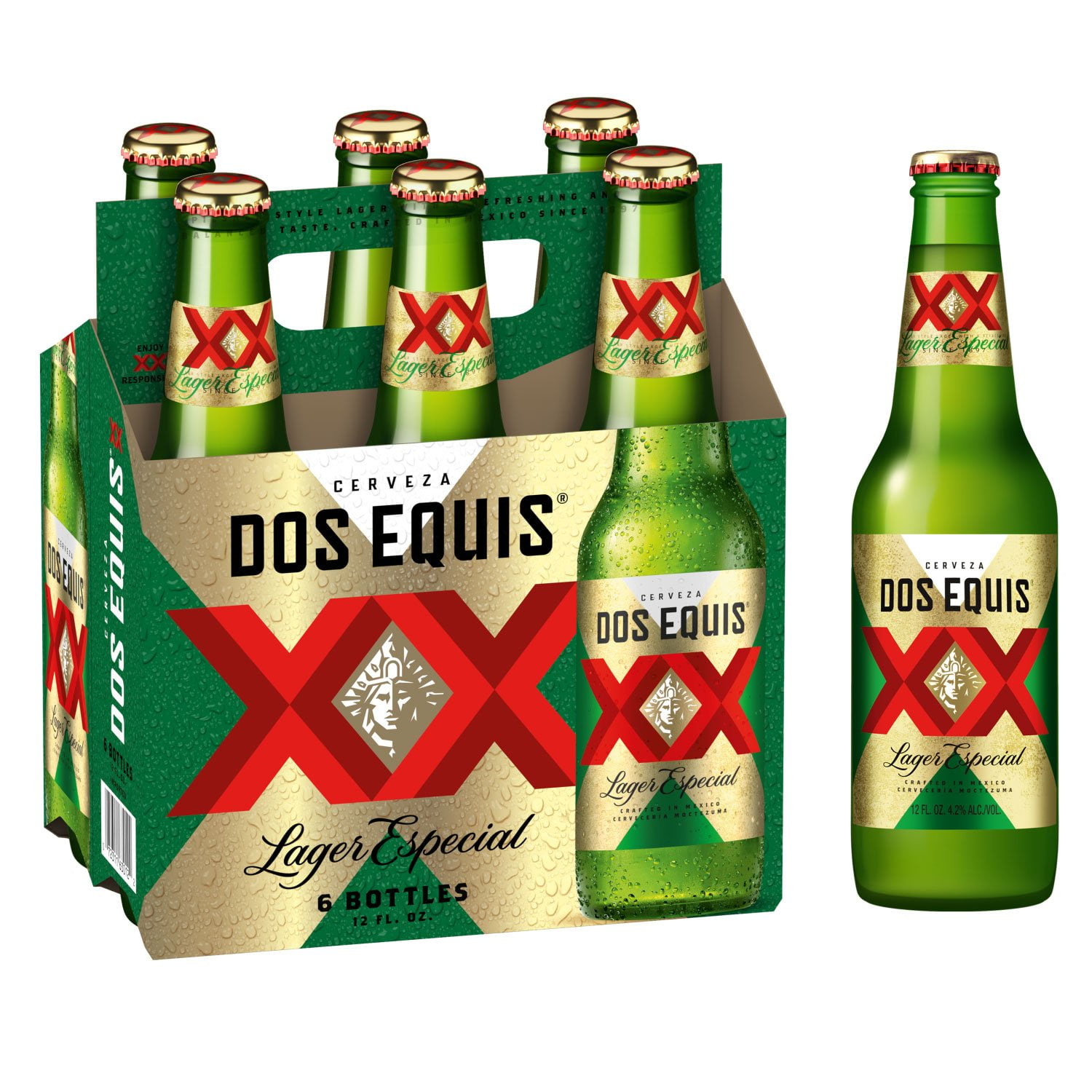 Dos Equis Mexican Lager Beer, 12 fl. oz. bottle, 6 pk. - Samsclub.com