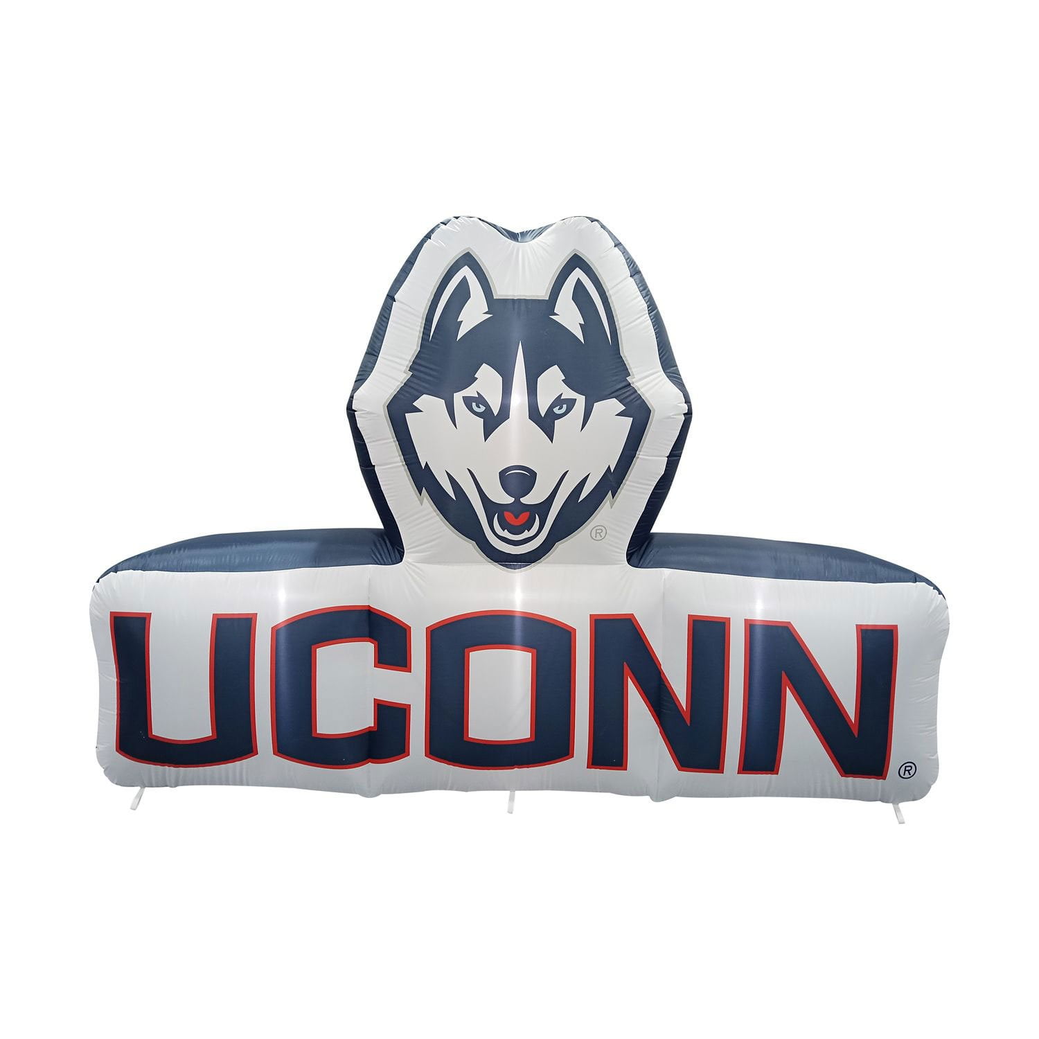 Logo Brands UConn Huskies Pre-Lit 7’x10’ Team Inflatable - Samsclub.com