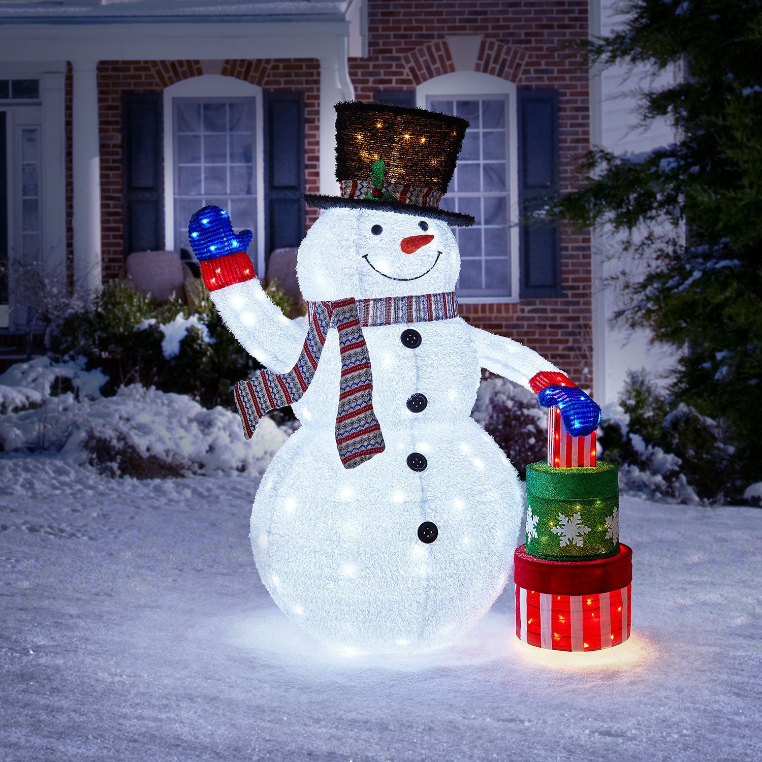 Member's Mark 72" Pre-Lit Pop-Up Twinkling Snowman - Samsclub.com
