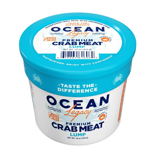 Ocean Legacy Wild Caught Premium Lump Crab Meat, 1 lb. - Samsclub.com