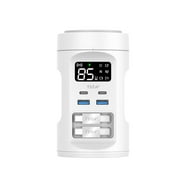 iHome 5000mAh Magnetic Power Bank with 6Ft USB-C Cable, MagSafe ...