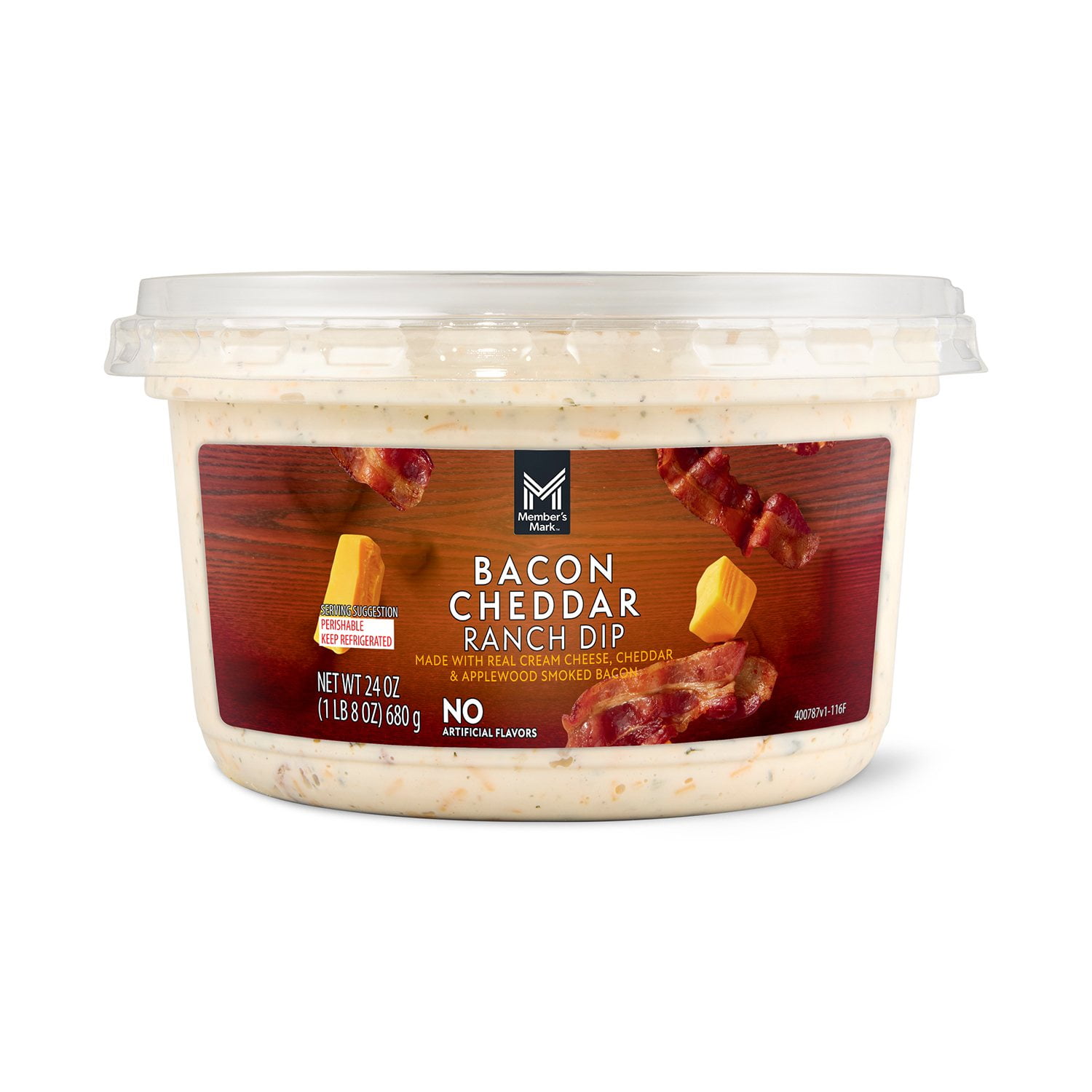 Member's Mark Bacon Cheddar Ranch Dip, 24 oz. - Samsclub.com