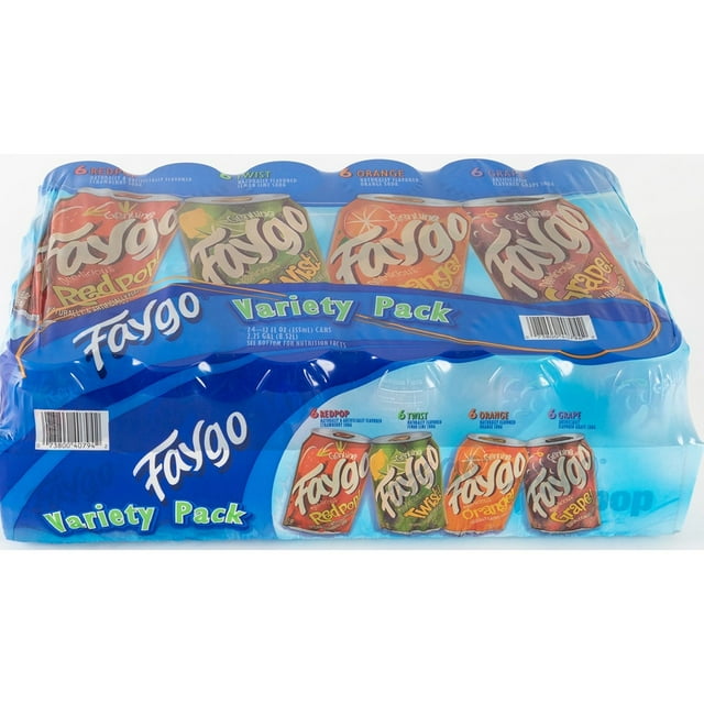Faygo Soda Variety Pack 12 fl. oz., 24 pk. - Samsclub.com
