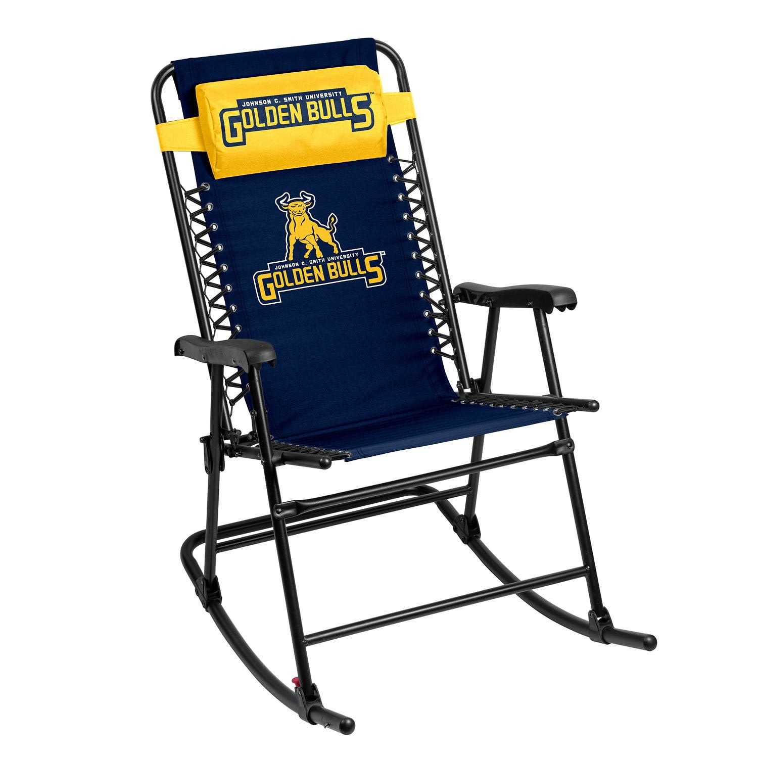 Logo Brands Johnson C Smith Golden Bulls Bungee Rocker - Samsclub.com