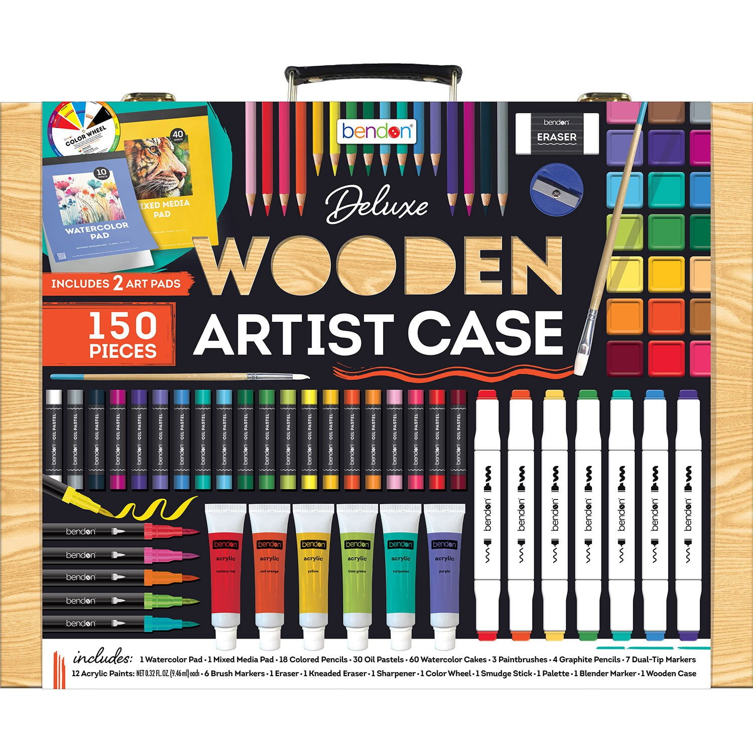 Bendon Deluxe Wooden Artist Case - Customer ratings & reviews