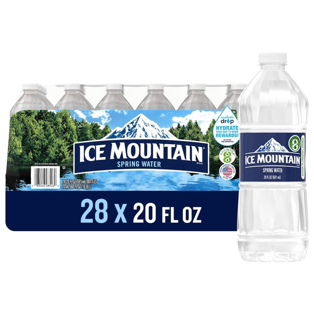 Ice Mountain 100% Natural Spring Water 20 fl. oz., 28 pk. - Samsclub.com