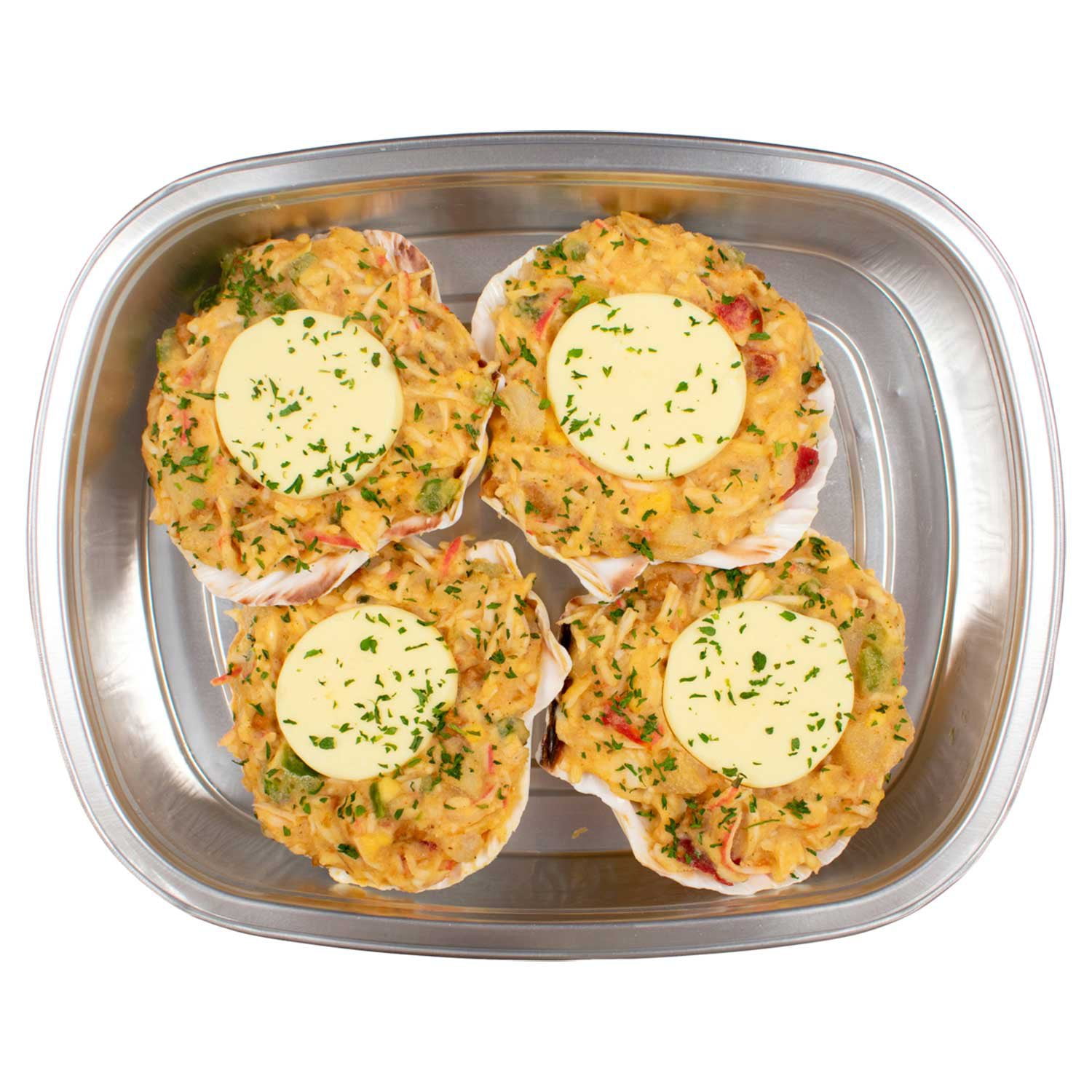 Kitchens Culinary Seafood Stuffed Scallop Shells, 4 oz., 4 ct ...