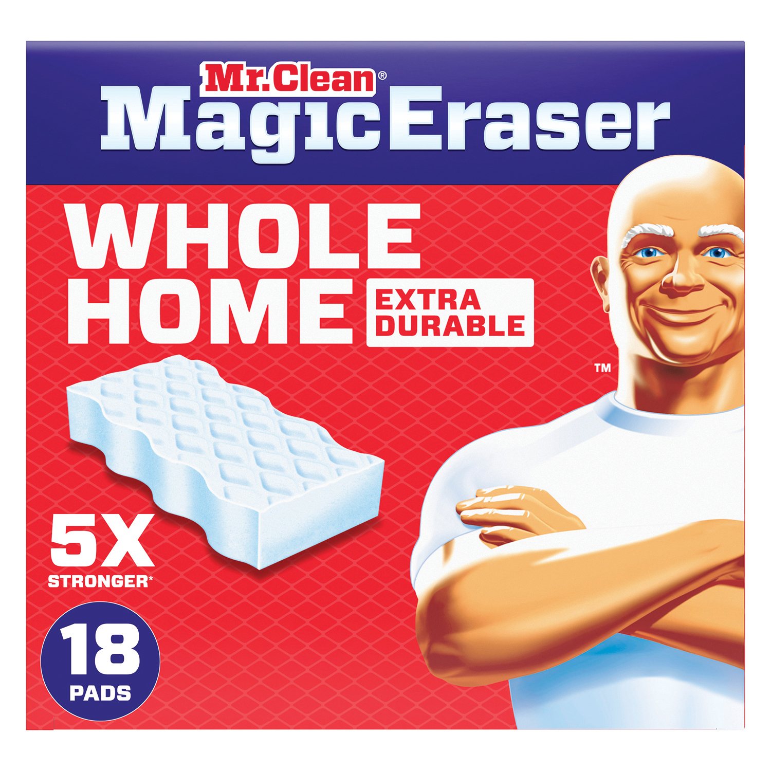 Mr Clean Magic Eraser Whole Home Extra Durable Cleaning Sponges 18ct Mr Clean Magic Eraser Whole Home Extra Durable Cleaning Sponges 18ct