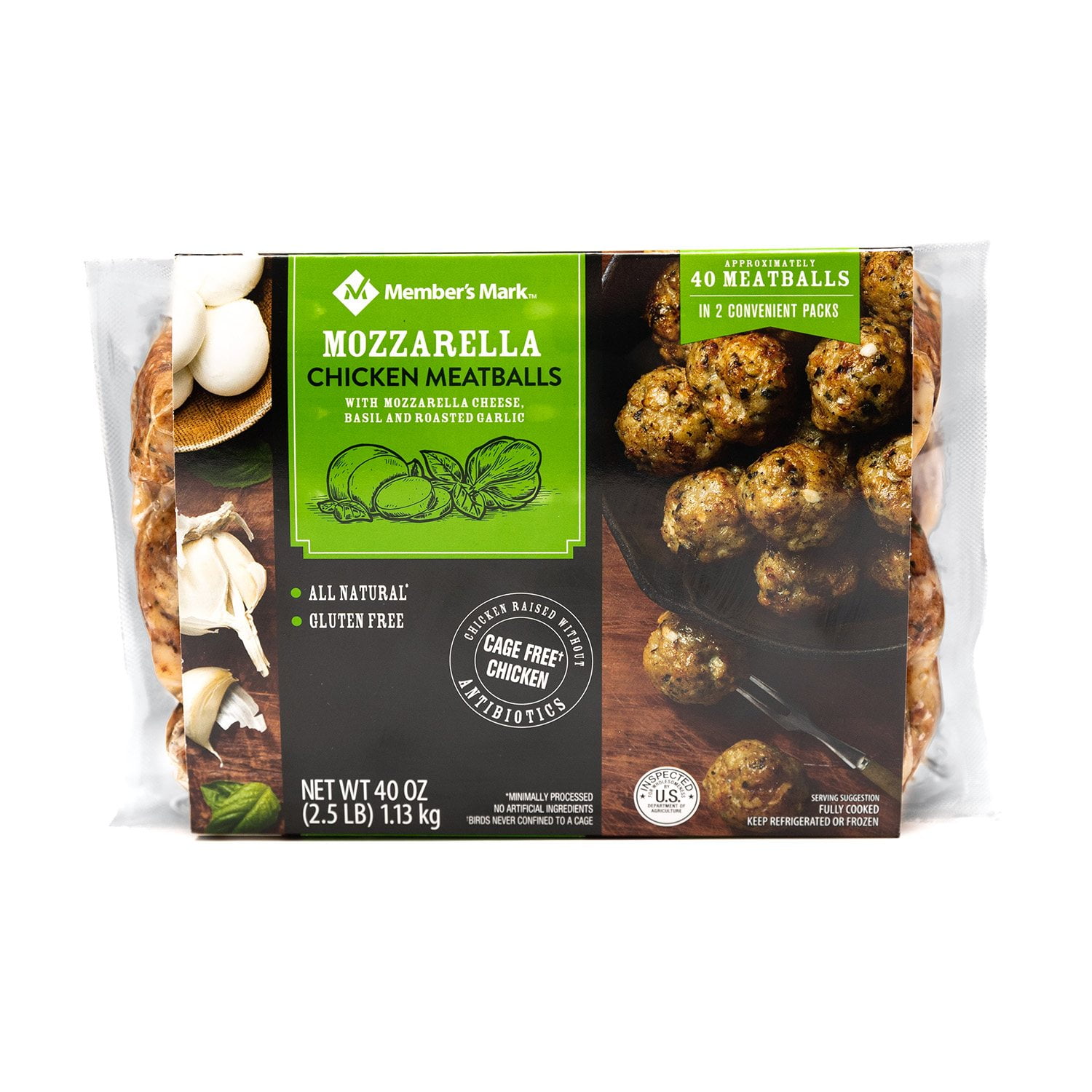 Member's Mark Chicken Mozzarella Meatballs (2.5 lbs.) - Customer ...