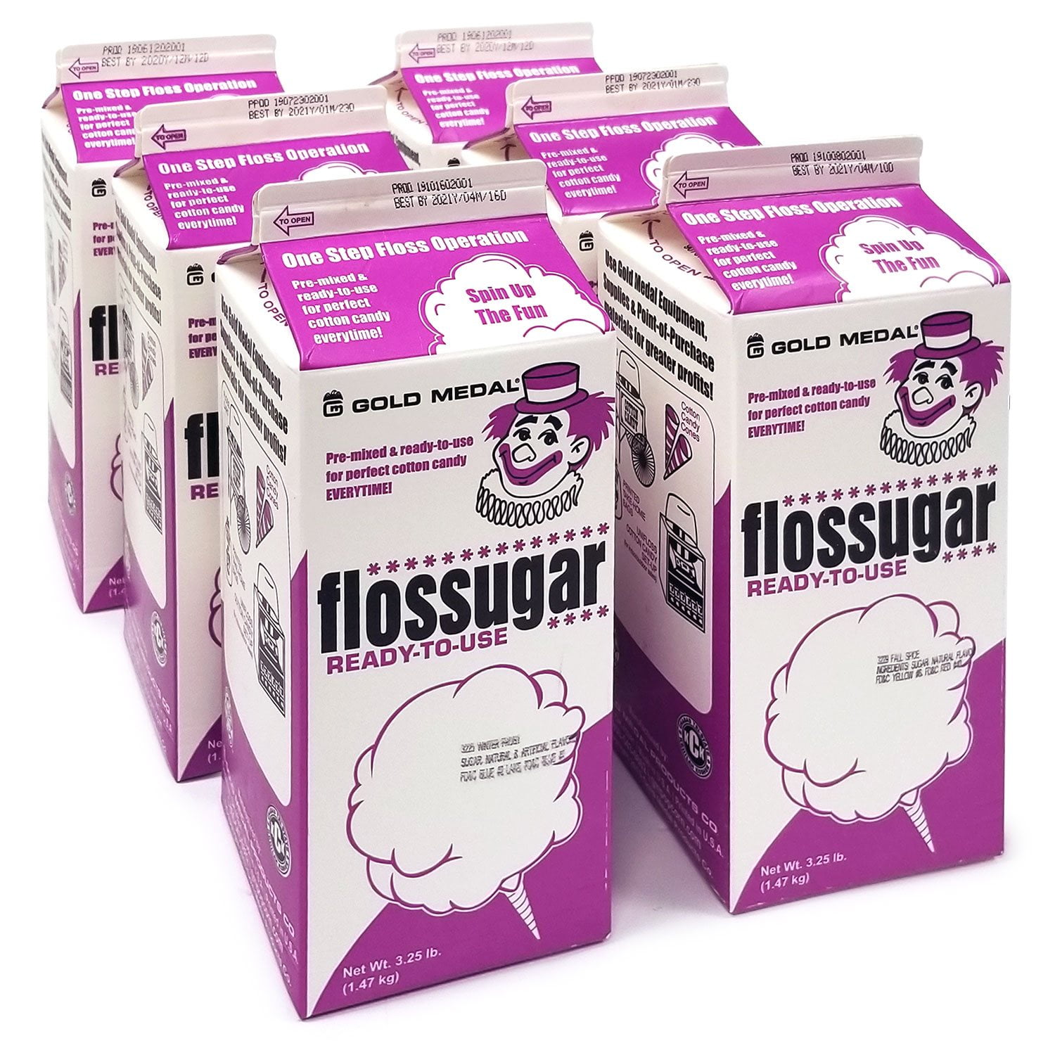 Gold Medal's Fall Spice & Winterfrost Flossugar Combo 6 pk. - Samsclub.com