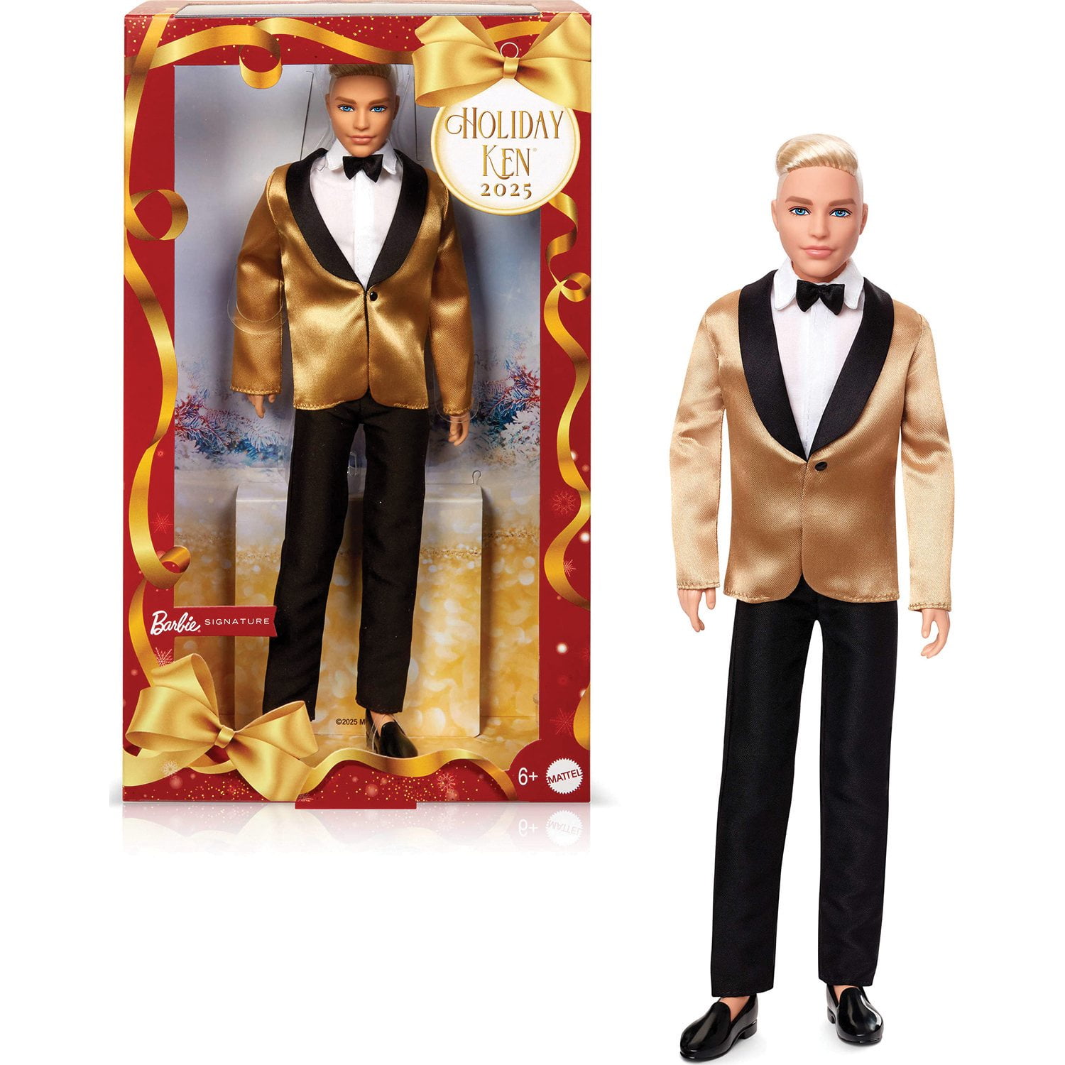Barbie Signature 2025 Holiday Ken Collectible Fashion Doll - Samsclub.com