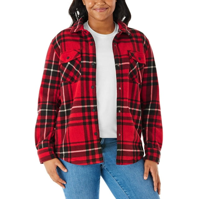 Member's Mark Women's Sherpa Lined Shacket - Samsclub.com