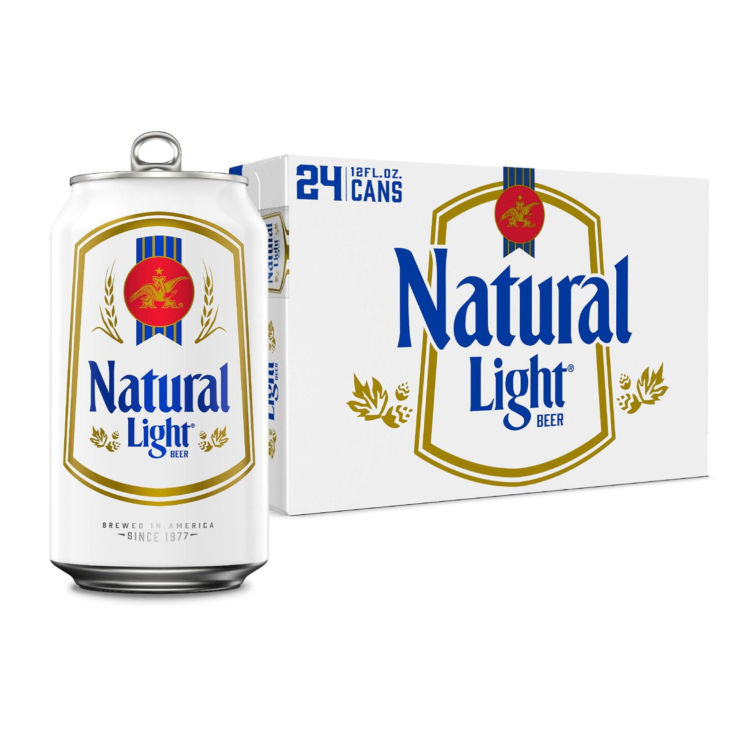 Natural Light Lager Beer, 12 fl. oz. can, 24 pk. - Samsclub.com