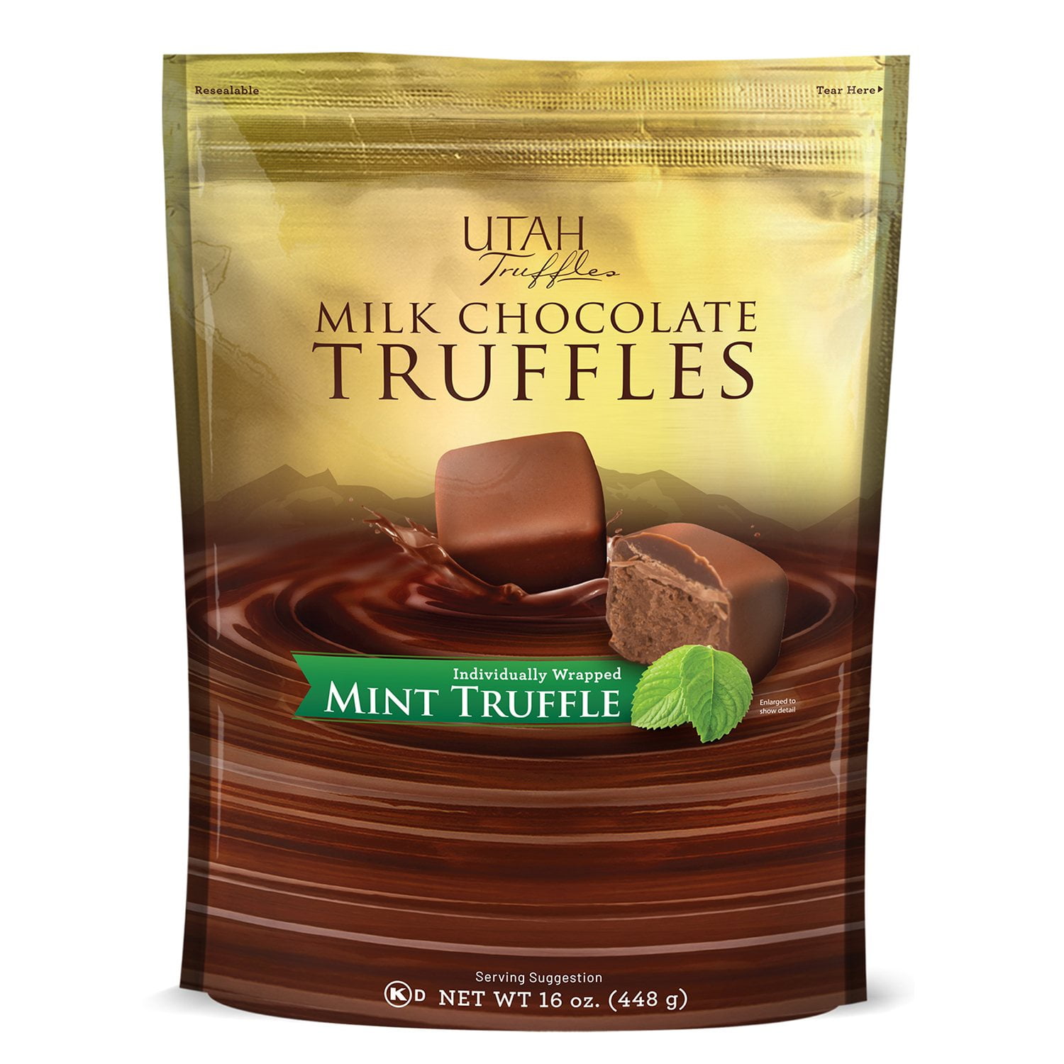 Utah Truffles Milk Chocolate Truffles Mint, 16 oz. - Samsclub.com