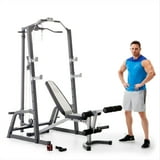 Marcy Pro Deluxe Cage System with Weight Lifting Bench - Samsclub.com