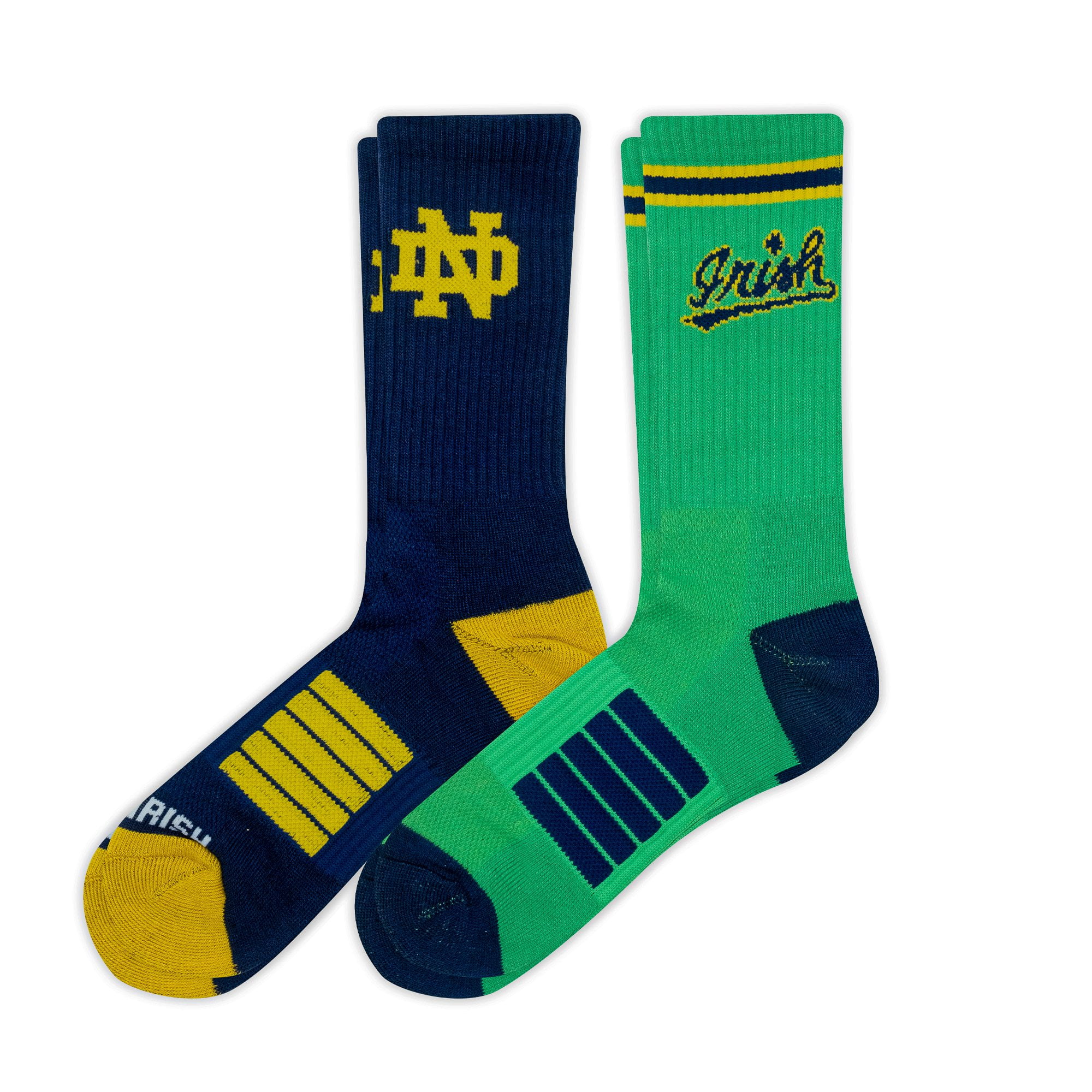 Notre Dame Fighting Irish Adult 2-Pack Crew Socks - Samsclub.com
