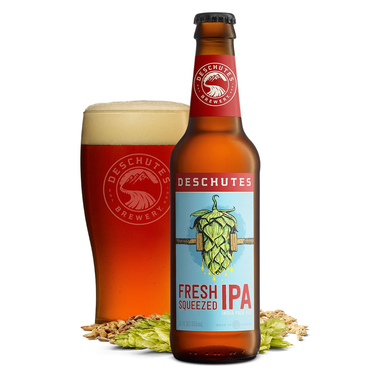 Deschutes Fresh Squeezed IPA Ale Beer, 12 fl. oz. bottle, 6 pk ...