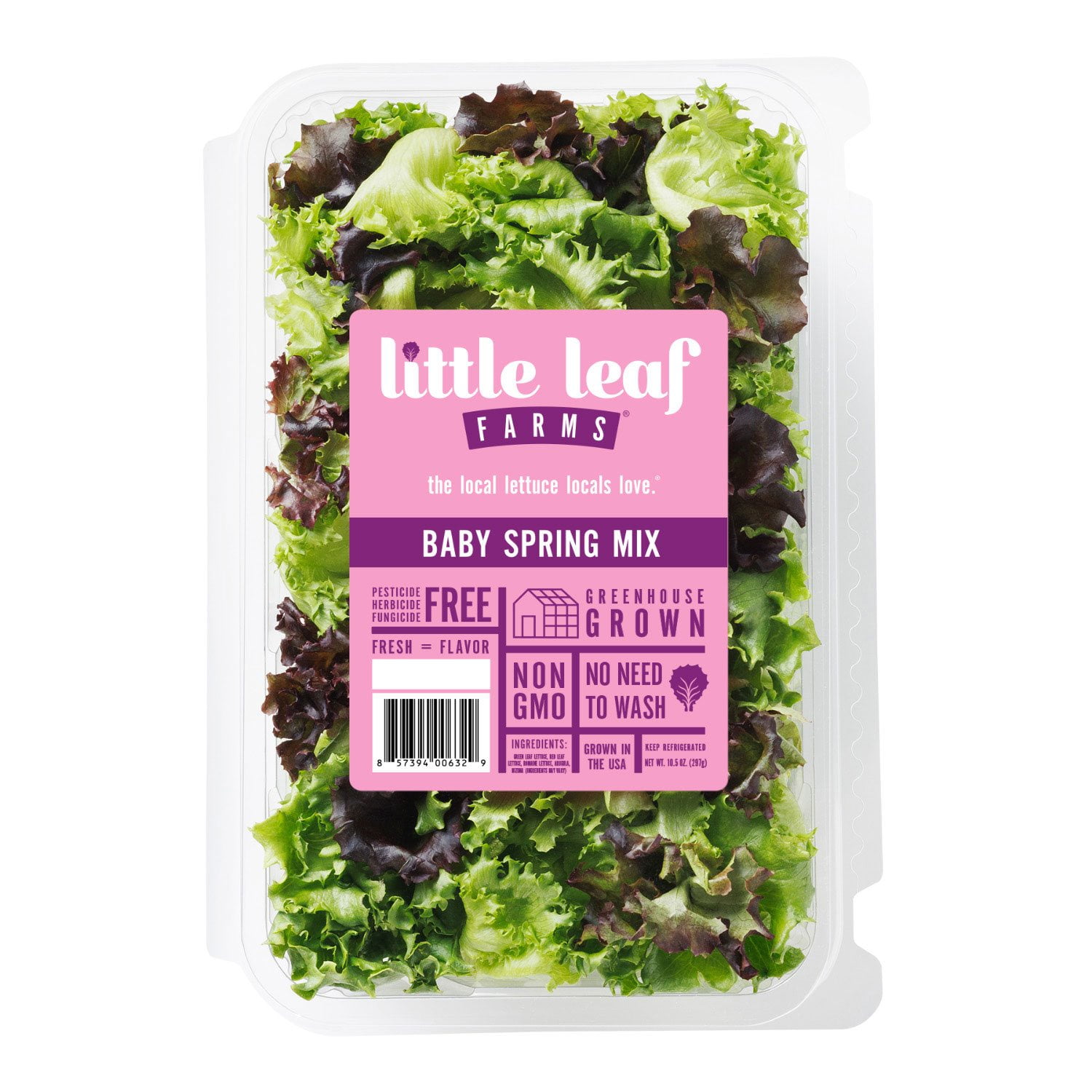 Little Leaf Farms Spring Mix, 10.5 oz - Samsclub.com