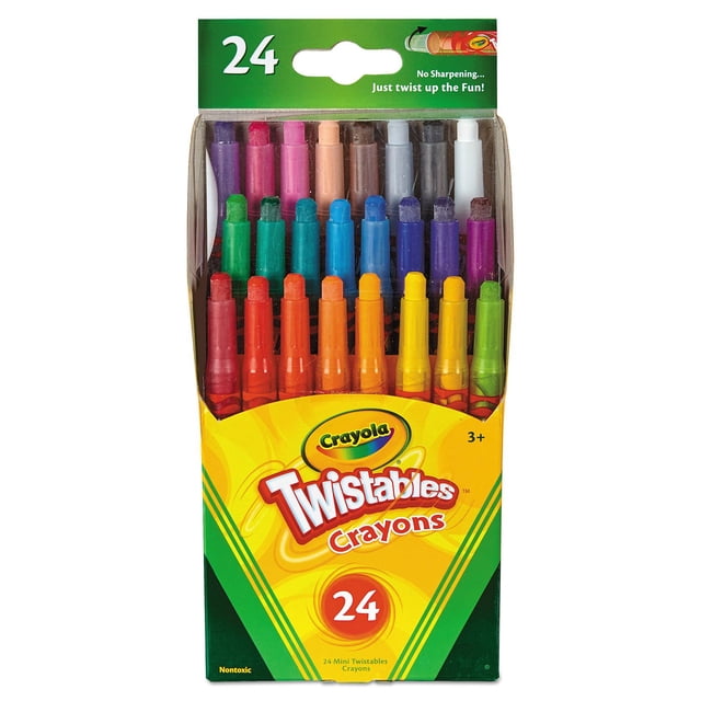 Crayola Twistables Mini Crayons, 24 Colors/Pack - Samsclub.com