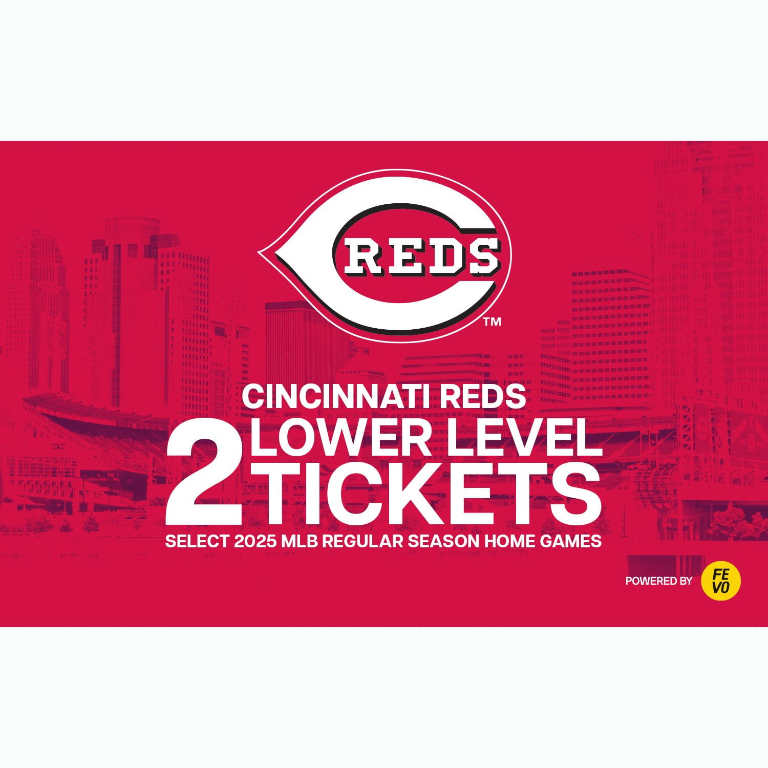 MLB Cincinnati Reds, Two (2) Lower Level Tickets eVoucher - Samsclub.com