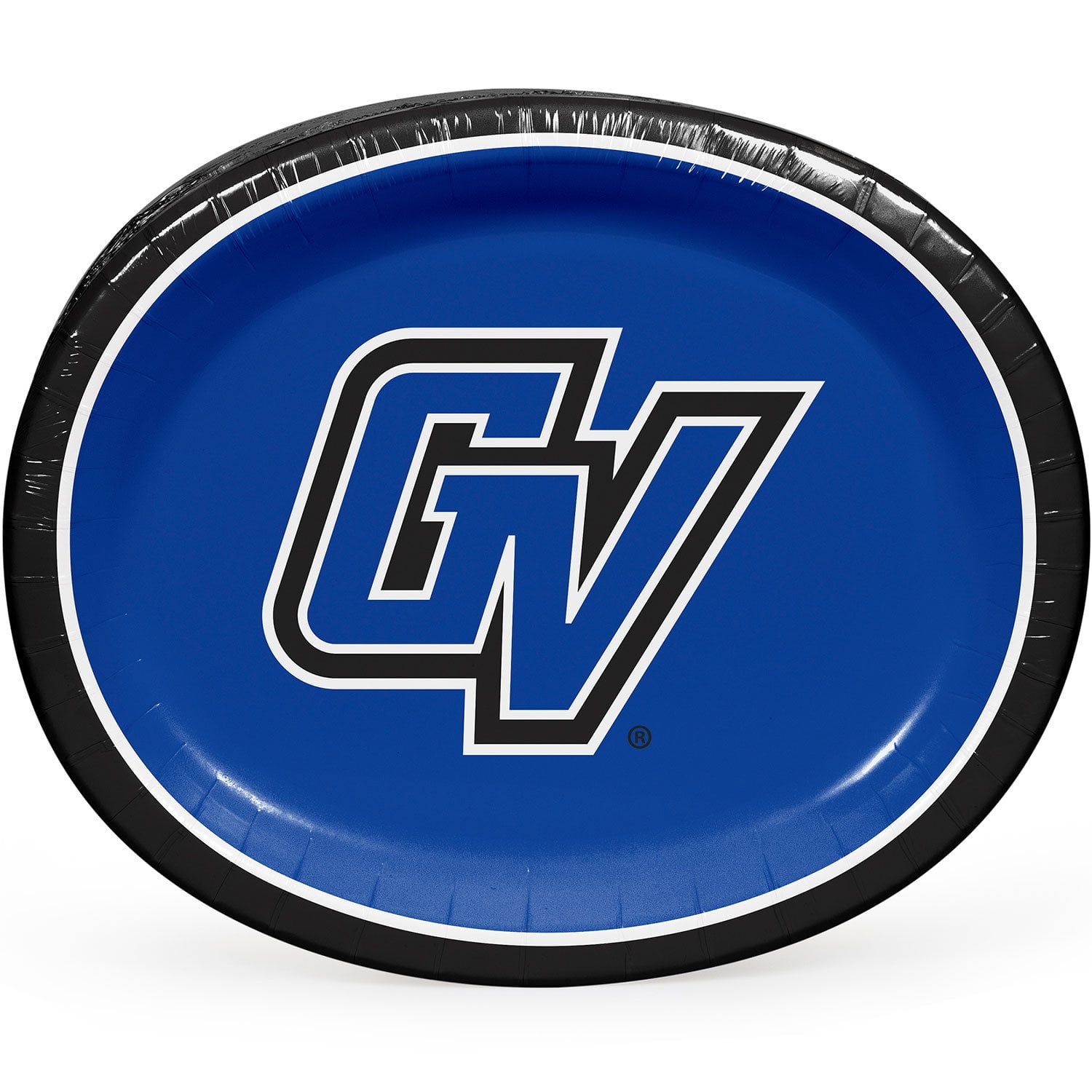 NCAA Oval Paper Plates, 10" x 12", 50 ct., Choose Team - Samsclub.com