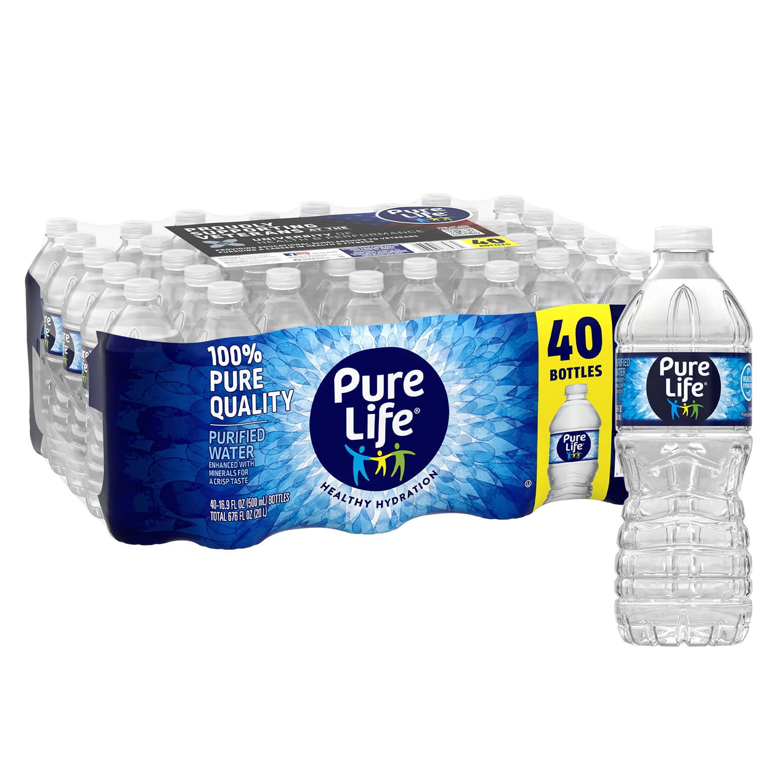 Pure Life Purified Water 16.9 fl. oz., 40 pk. - Samsclub.com