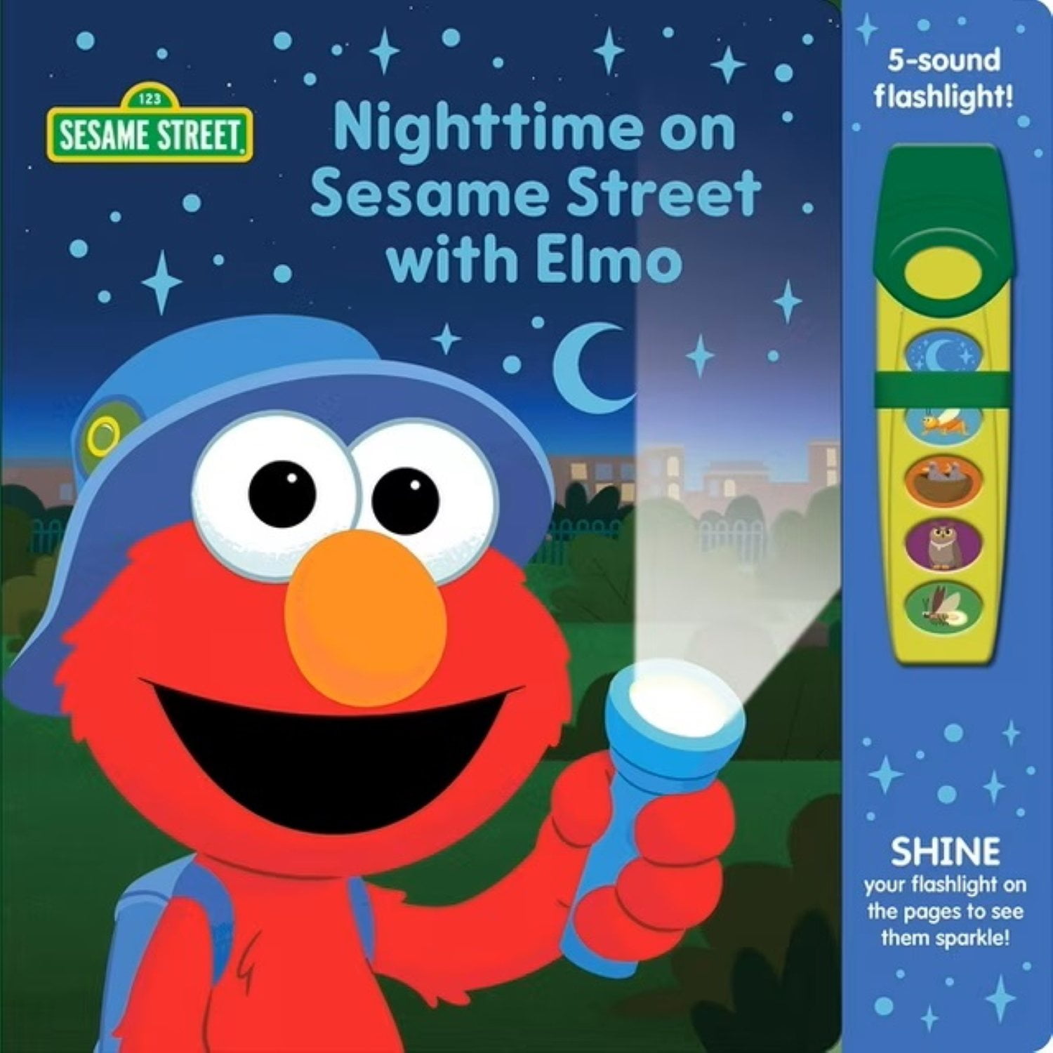Sesame Street: Nighttime on Sesame Street with Elmo, Sound Book ...