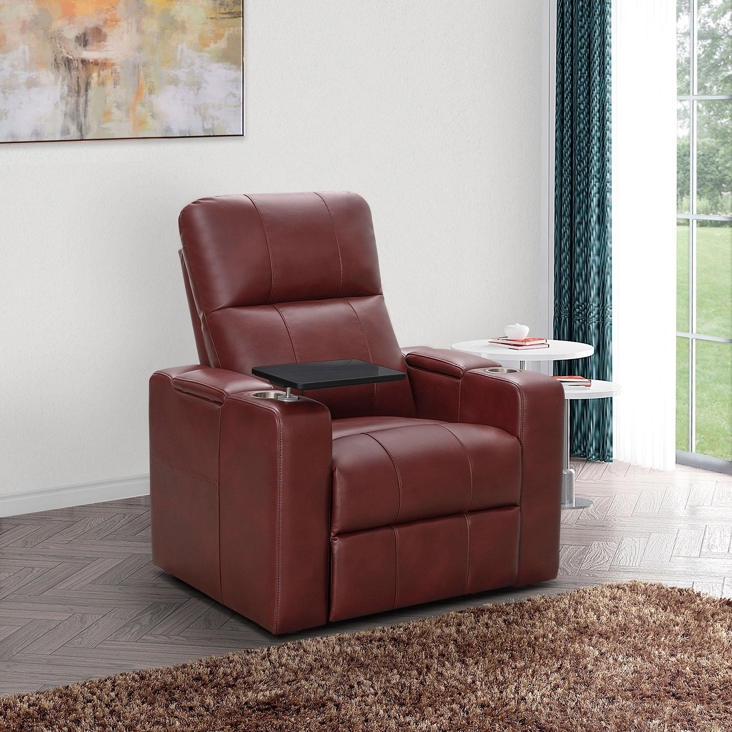 Travis Power Theater Recliner with Table, Assorted Colors - Samsclub.com