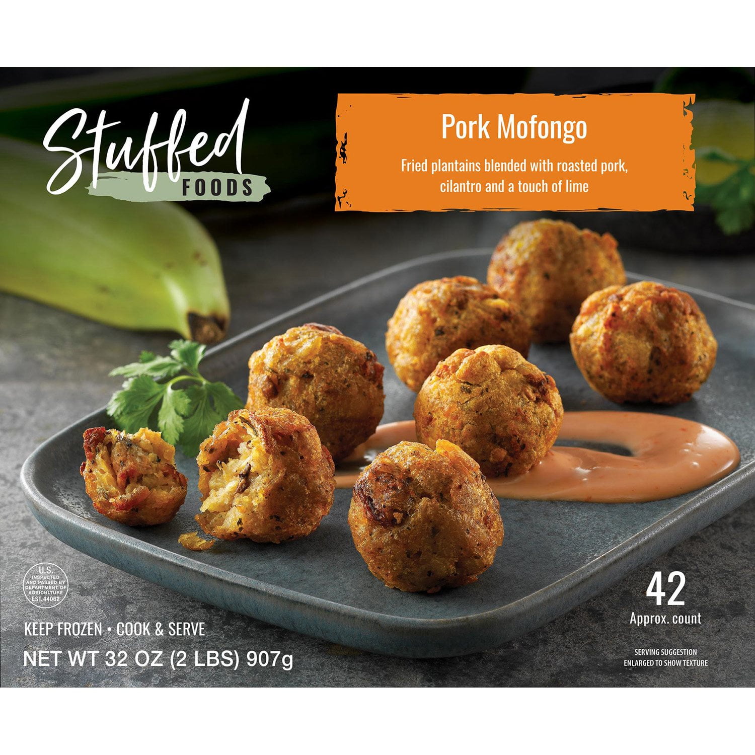 Stuffed Foods Pork Mofongo, Frozen, 32 oz. - Samsclub.com