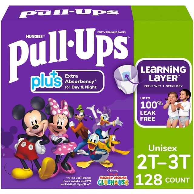 Pull-Ups Unisex Plus Training Pants, Sizes 2T-6T - Samsclub.com