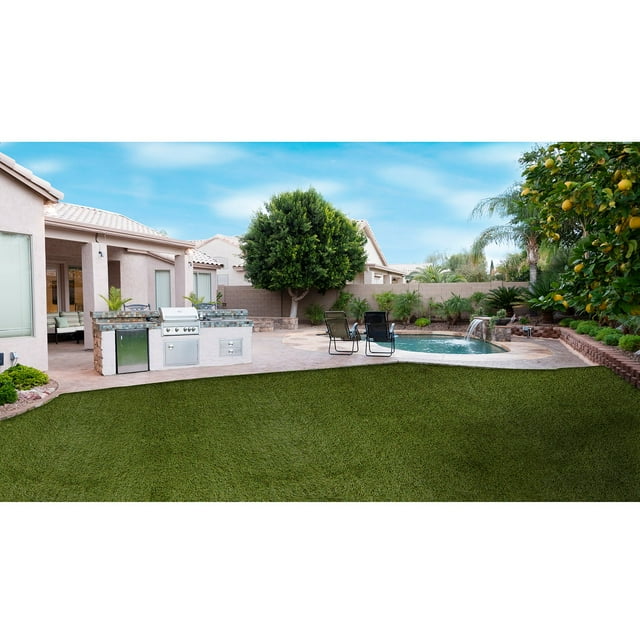 Select Surfaces Forest Green Artificial Grass, Assorted Sizes ...
