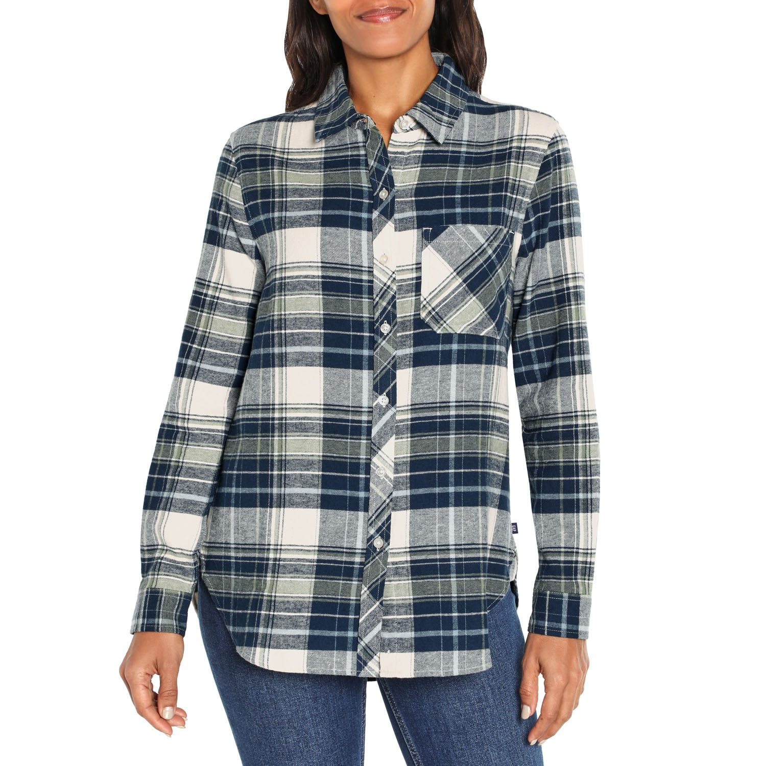 Gap Ladies Relaxed Fit Flannel - Samsclub.com