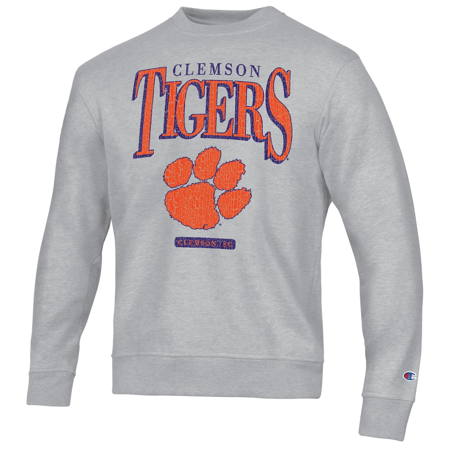 Champion NCAA Clemson Tigers Crewneck Sweatshirt - Samsclub.com