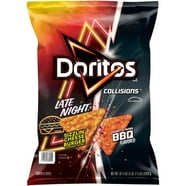 Doritos Collisions Tortilla Chips BBQ & Sizzlin Cheeseburger, 18.375 oz ...