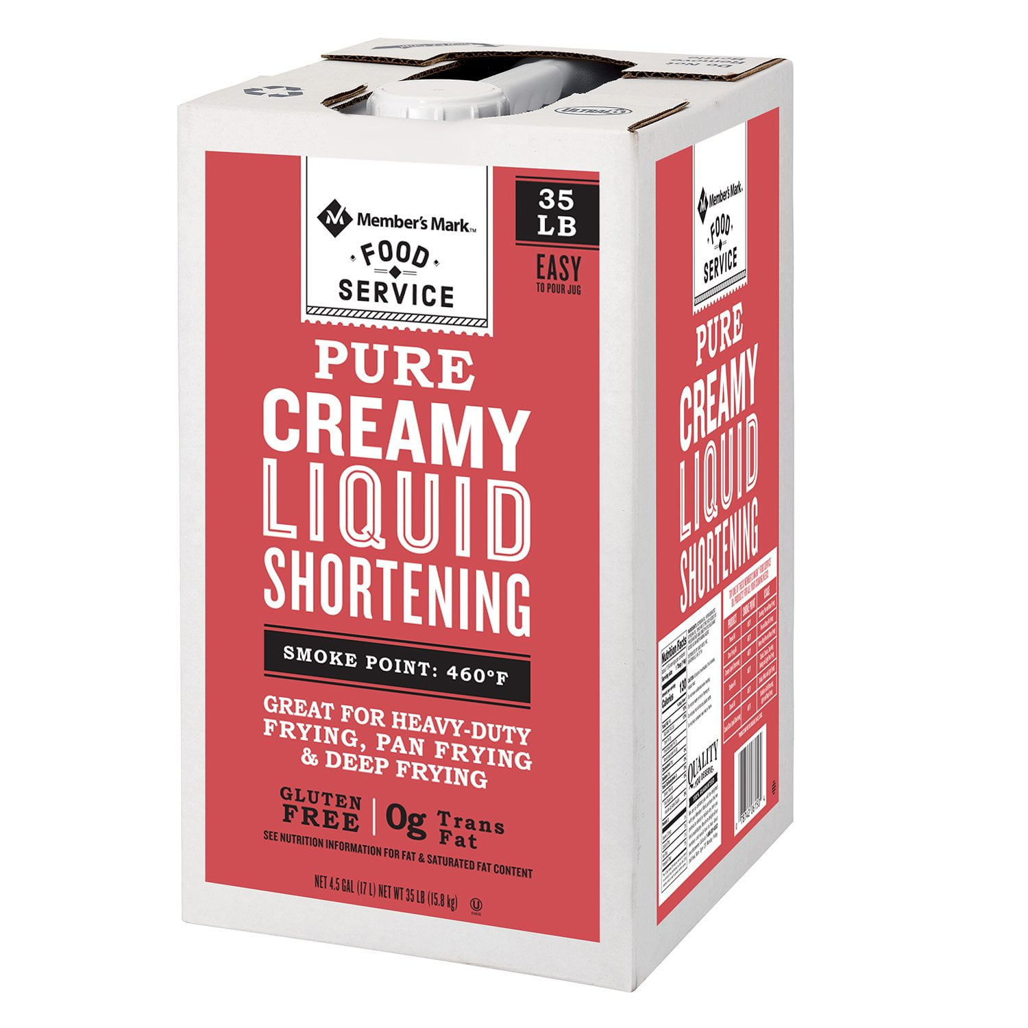 Member's Mark Creamy Liquid Shortening, 35 lbs. - Samsclub.com