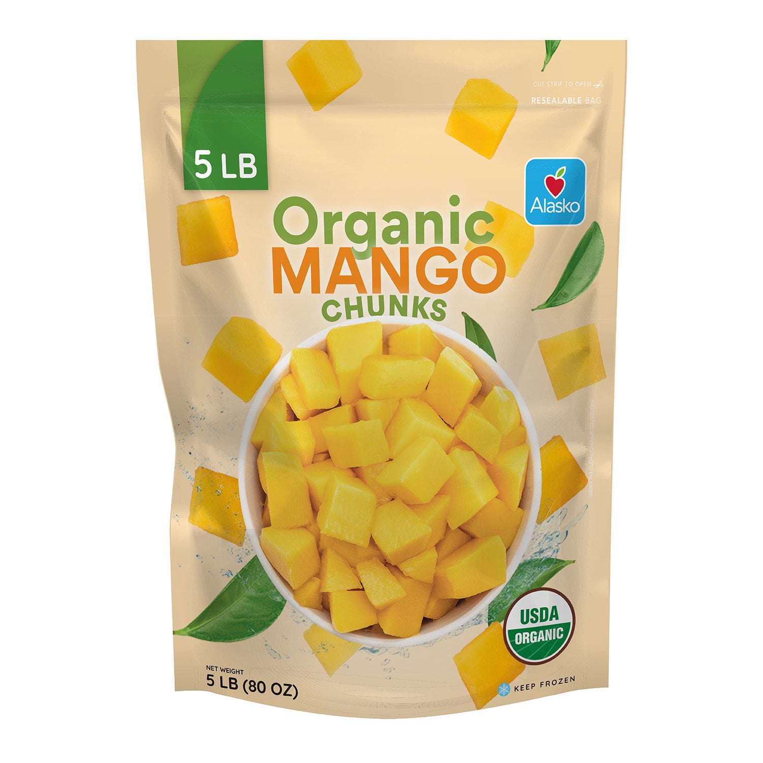 Alasko Organic Mango Chunks, Frozen, 5 lbs. - Samsclub.com