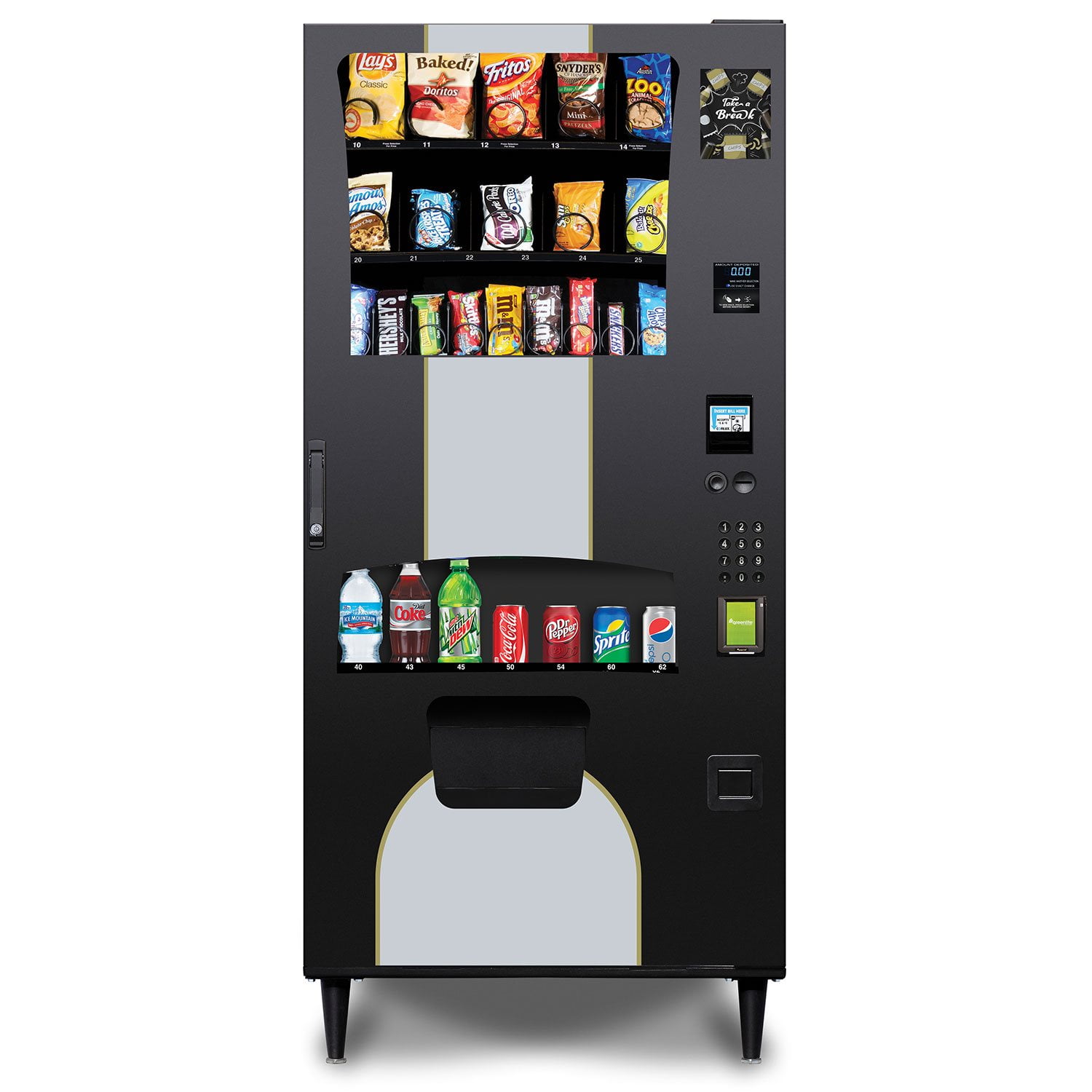 Selectivend Refreshment Center Combo Snack & Drink Vending Machine ...